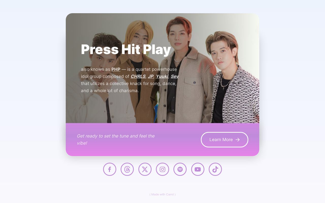 THIS IS PRESS HIT PLAY